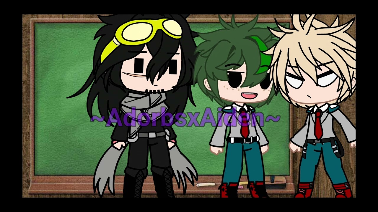 He pushed me down the f*cking stairs /// MHA /// Gacha /// Bakugou ...