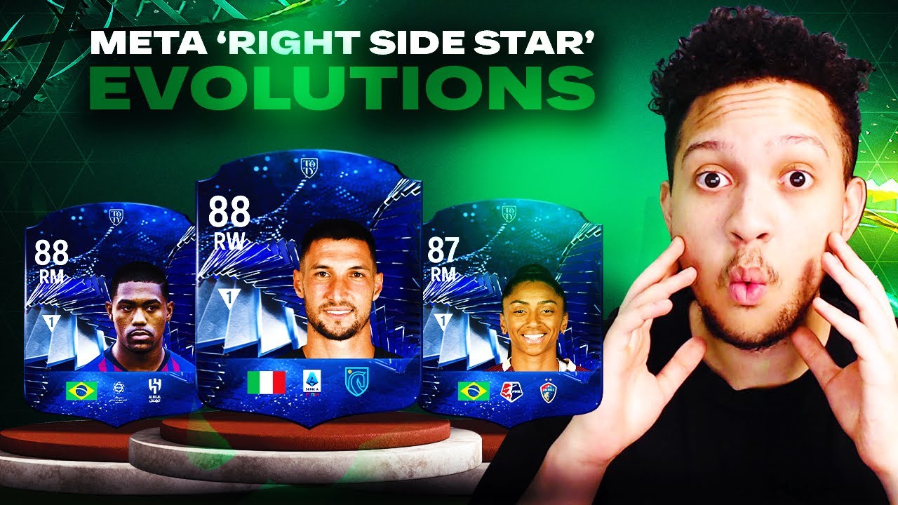 Best META Players for RIGHT SIDE STAR Evolution in FC 24 - YouTube