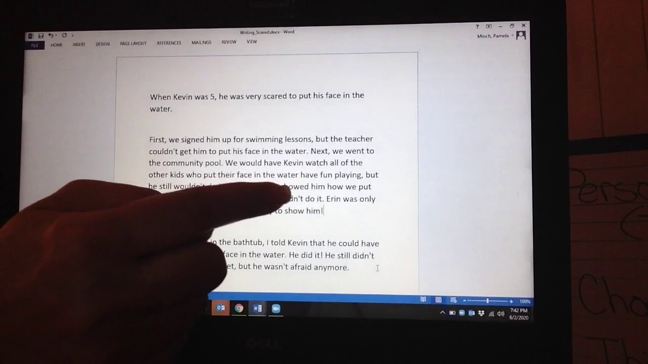 Writing Scared - YouTube