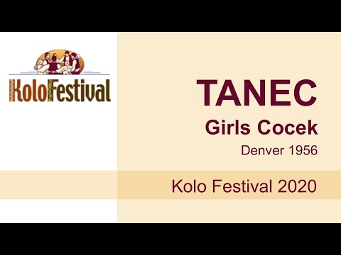 Girls Cocek   Tanec in Concert   Denver 1956