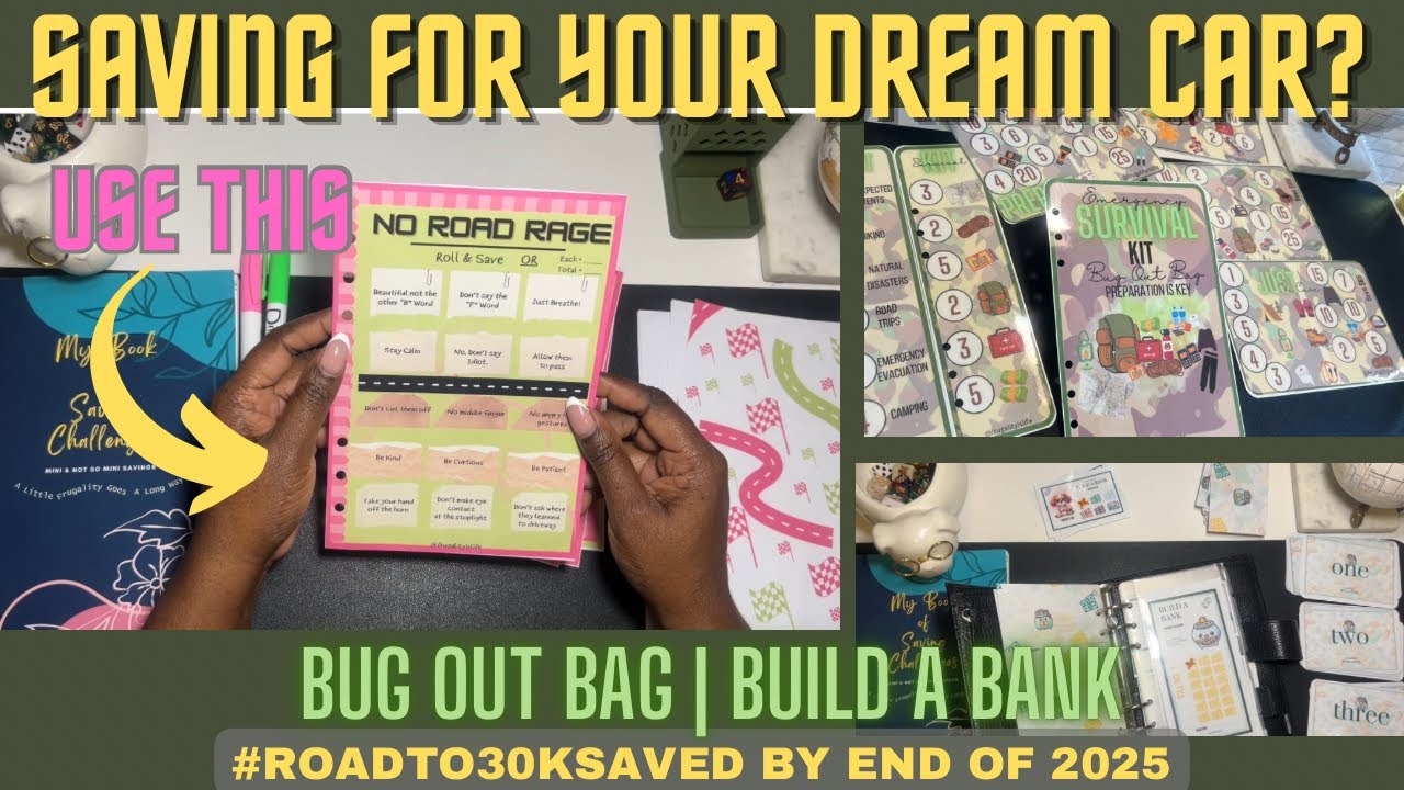 How To Save for Your Dream Car 🚘| Bug Out Bag | Build A Bank Savings ...