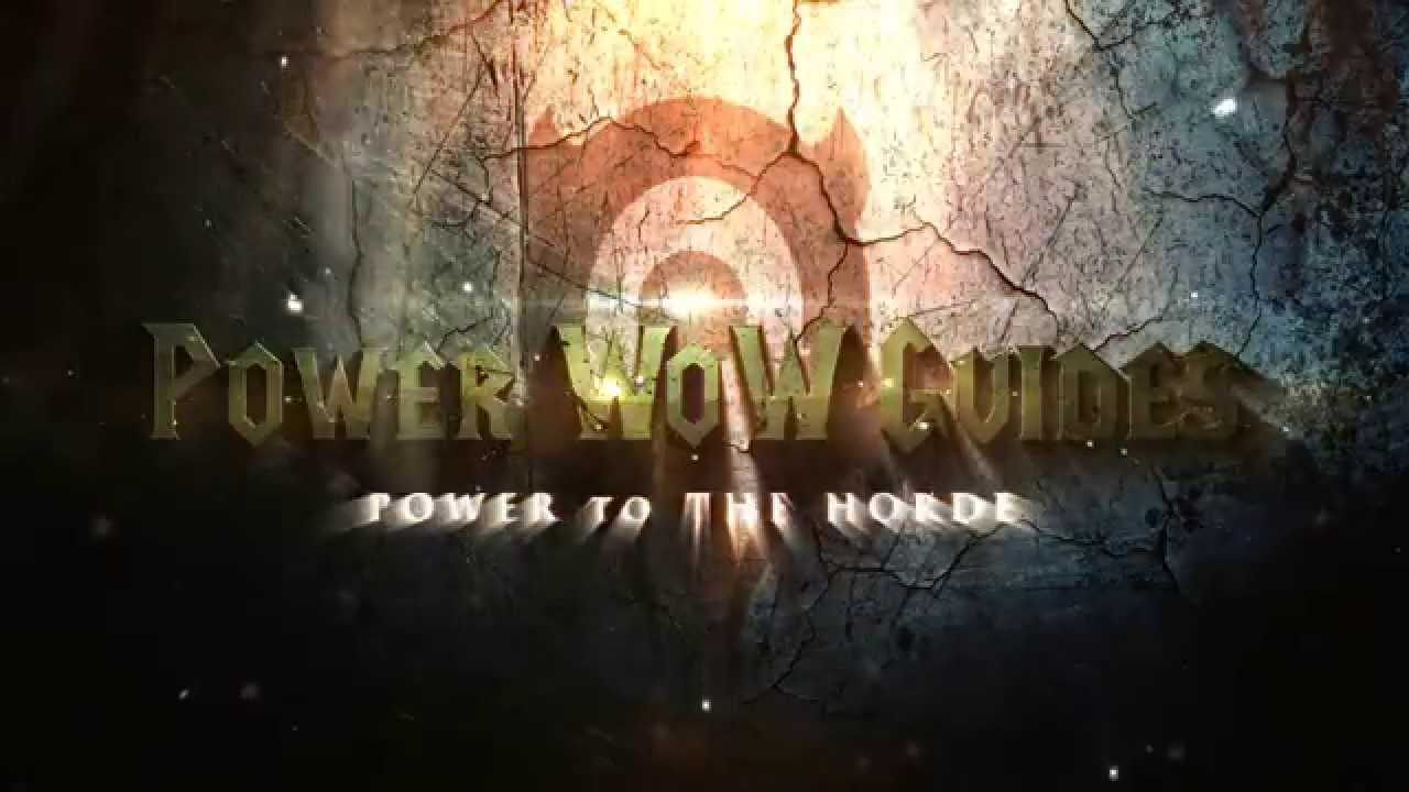 Power WoW Guides Intro - YouTube