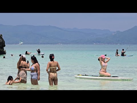 Boracay island on Saturday 9AM June 13, 2026 | Beach Walking Tour #boracay #philippines #travel 