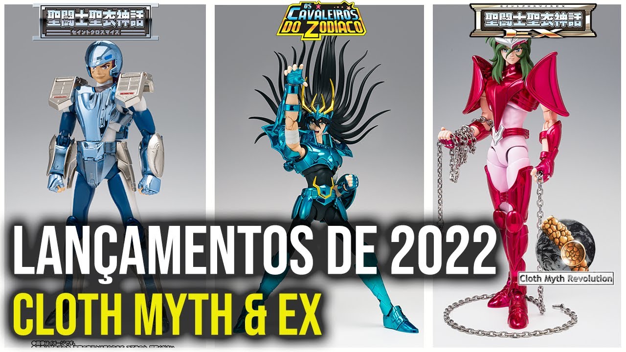 Lançamentos Cloth Myth & EX de 2022! - YouTube