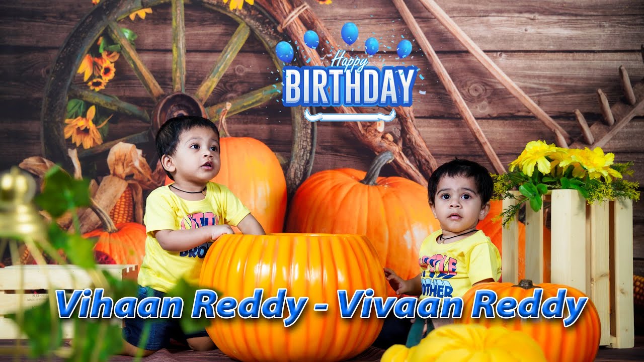 Vihaan Reddy Vivaan Reddy pre Birthday - YouTube
