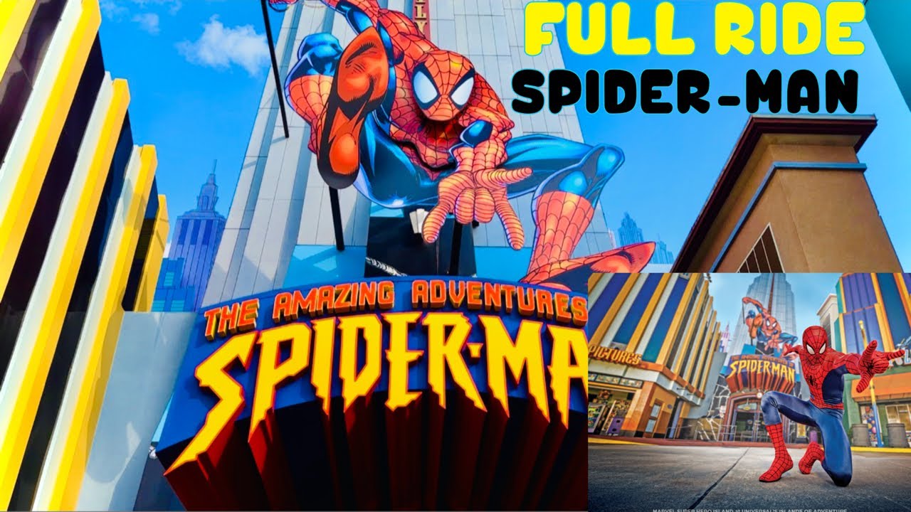 Spider-Man Ride at Island of Adventure - universal Orlando | exclusive ...