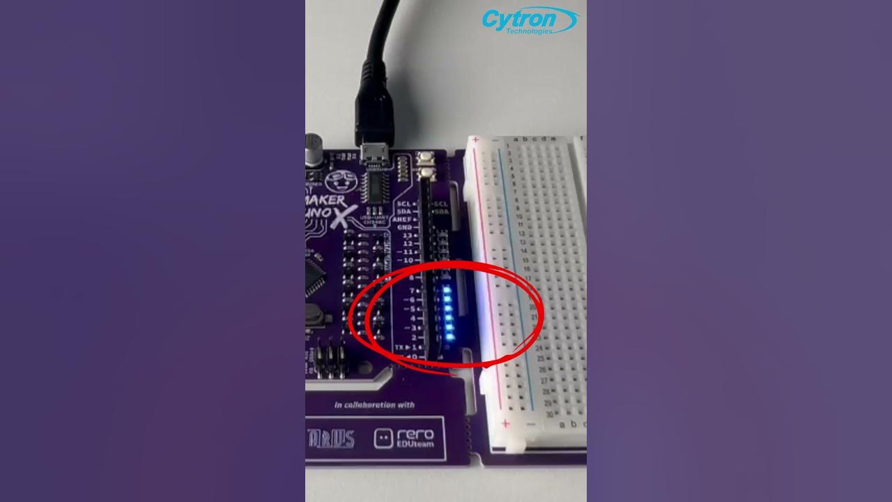 Digital Output (DO) with Arduino LED Sequence - YouTube