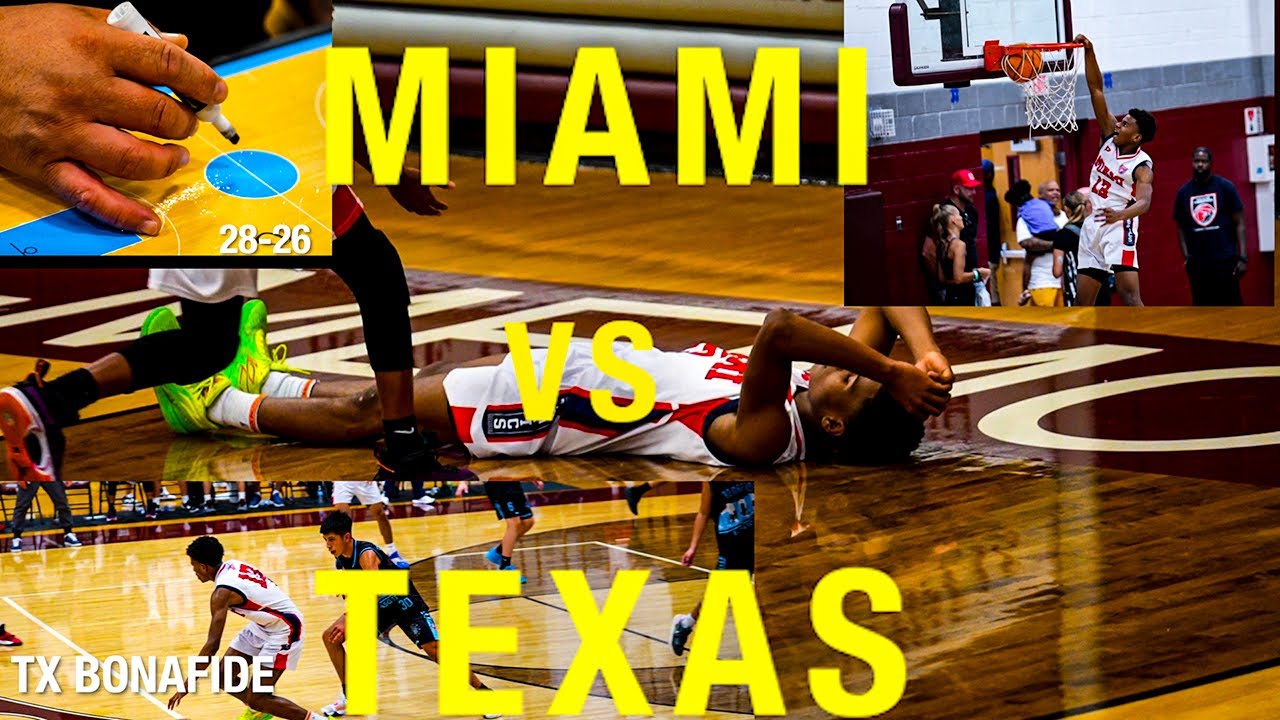 BIGFOOT HOOPS CHAMPIONSHIP GAME | TX BONADIFE VS MIAMI PREP - YouTube