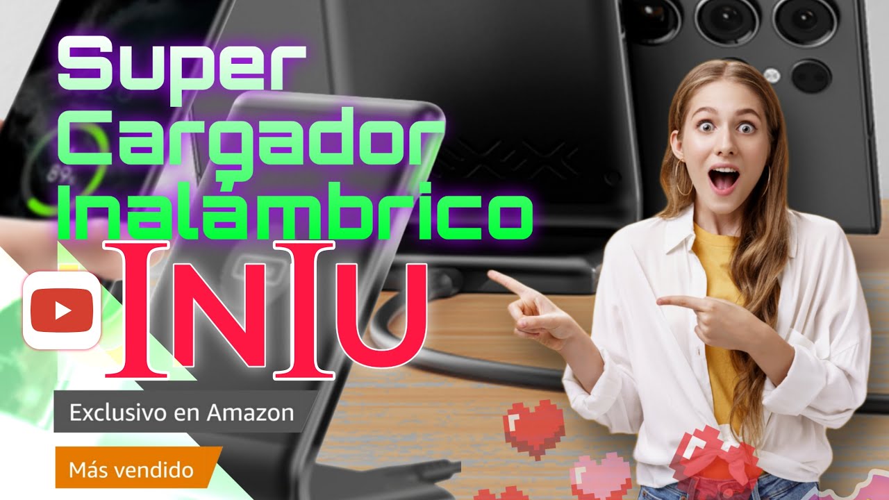 Cargador Inalámbrico INIU - YouTube
