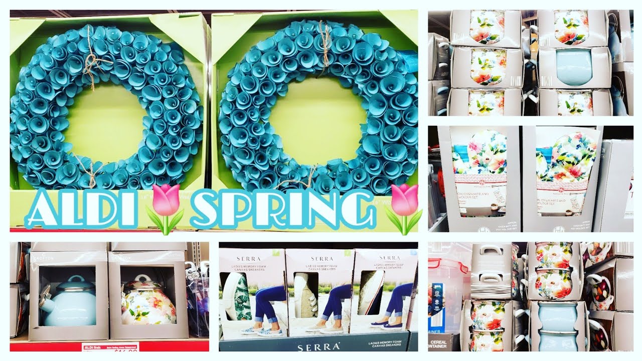 ALDI SPRING SHOP WITH ME 🦋 THE FUN AISLE 🦋 - YouTube