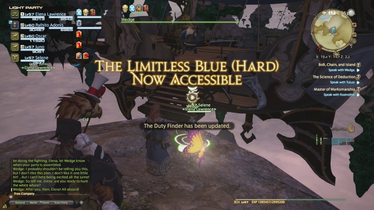 FFXIV Heavensward 2017-01-14: Story - Unlocking The Limitless Blue ...