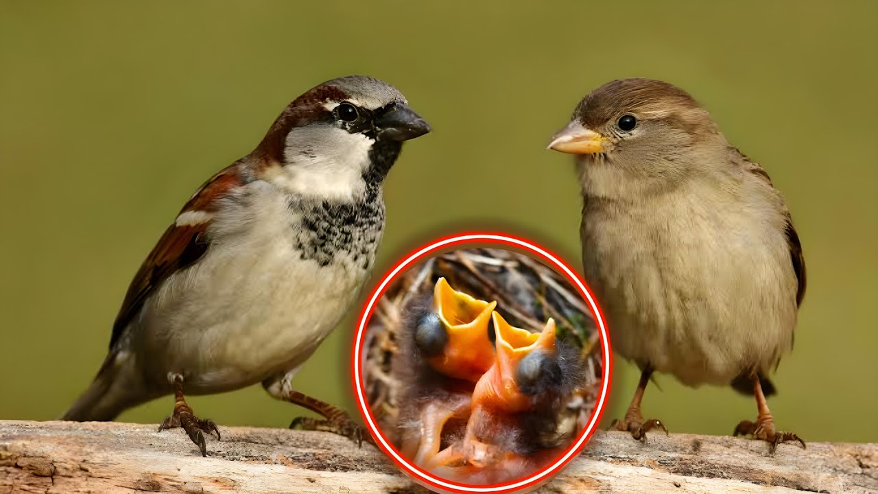 House Sparrow Habitat: Creating a Bird-Friendly Garden - YouTube