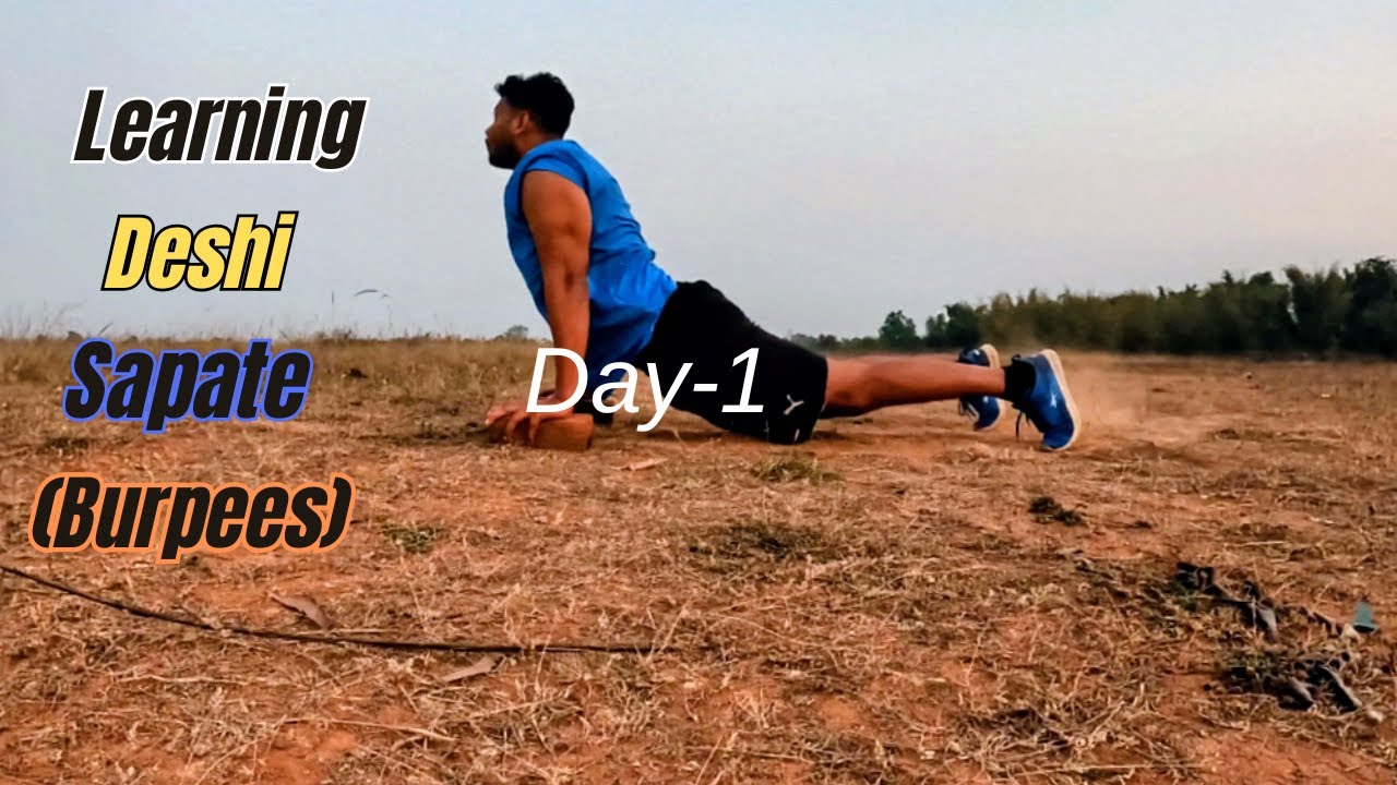 Learning Desi Workout Sapate in Outdoor - YouTube