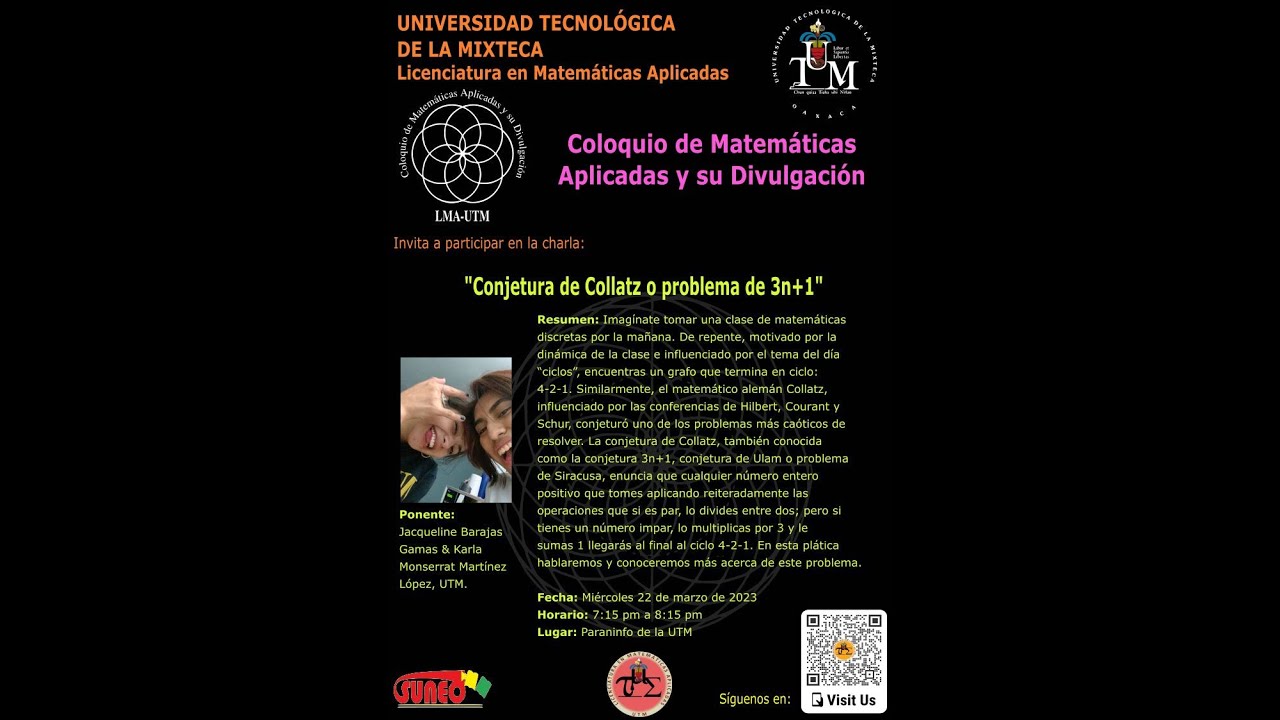 Conjetura de Collatz o problema de 3n+1 - YouTube