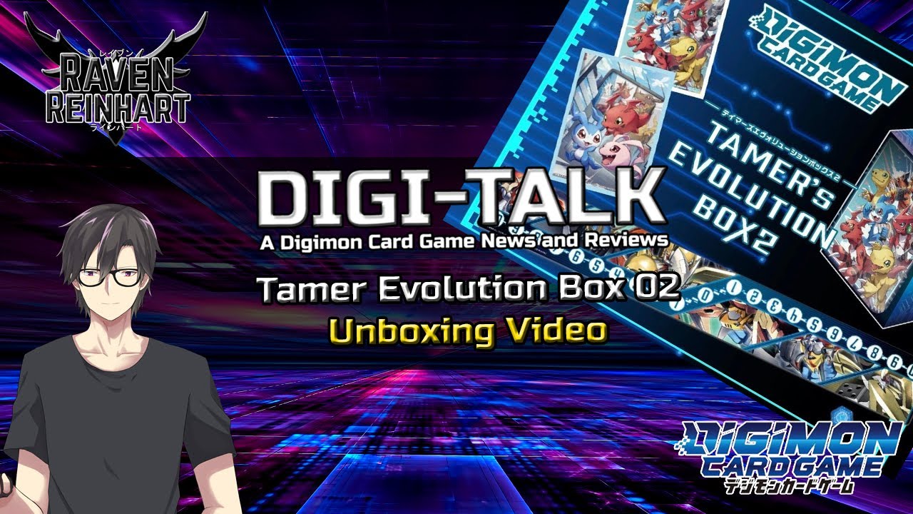 Tamer Evolution Box 2 Unboxing - Raven's Digi-Talk - YouTube