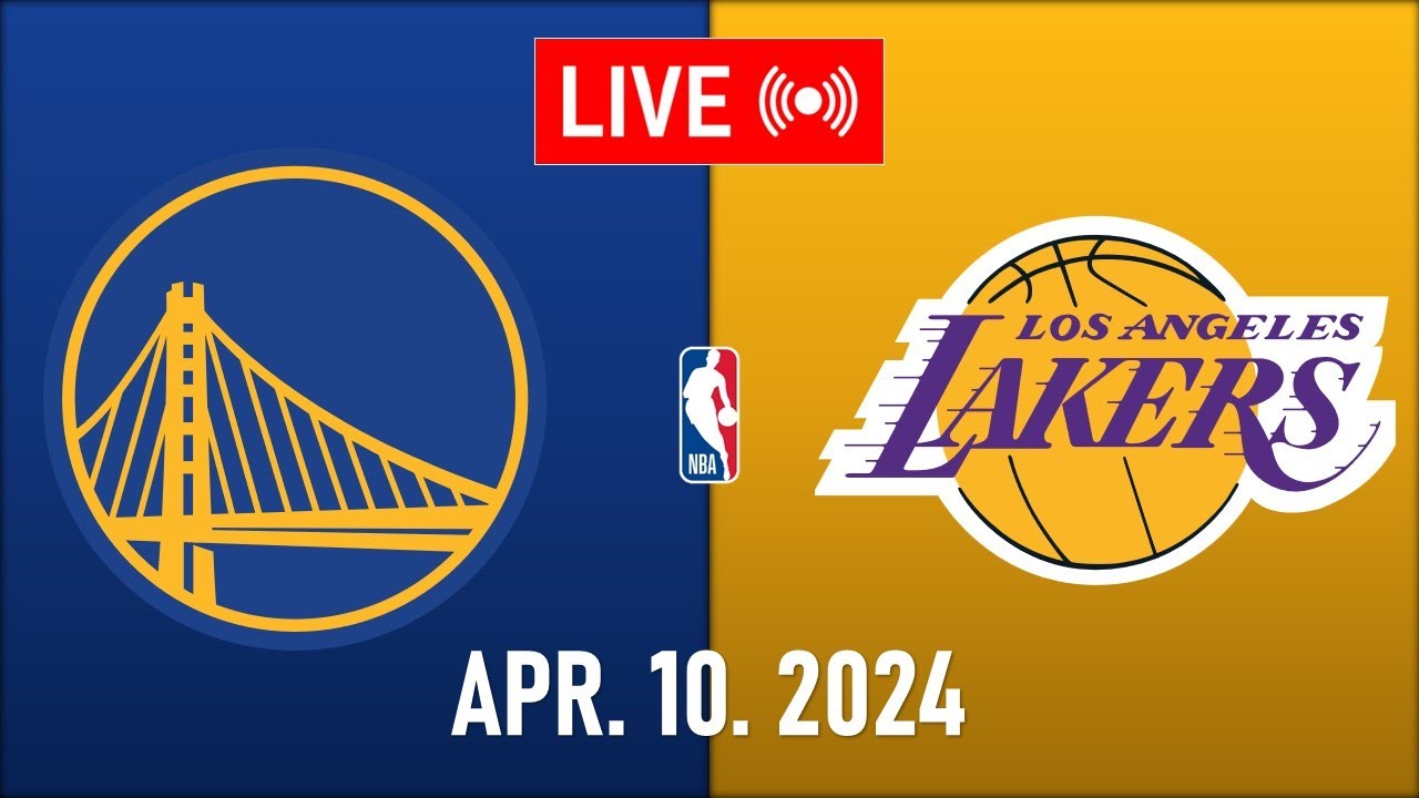 NBA LIVE! LA Lakers vs Golden State Warriors | April 10, 2024 ...