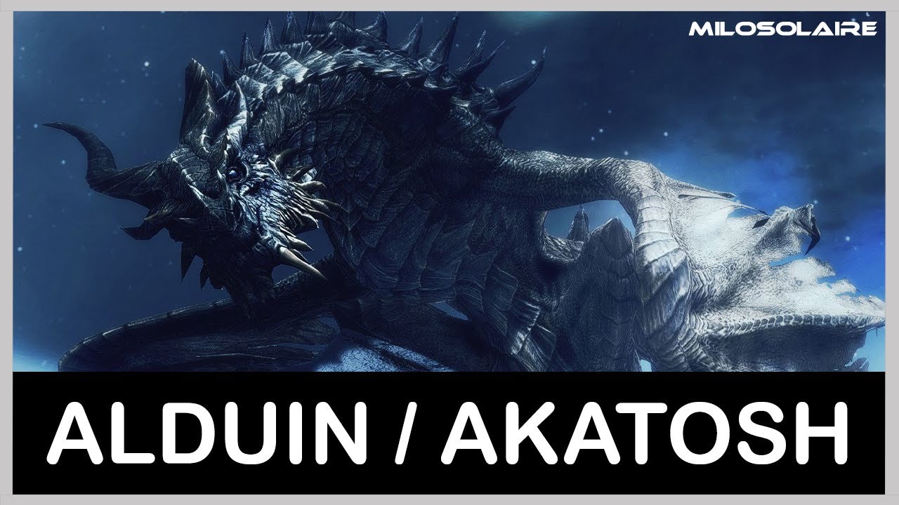 Akatosh And Alduin