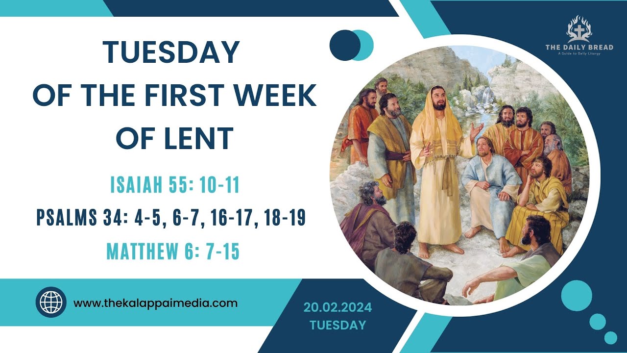 February 20 | Tuesday of the First Week of Lent | Readings | Reflection ...