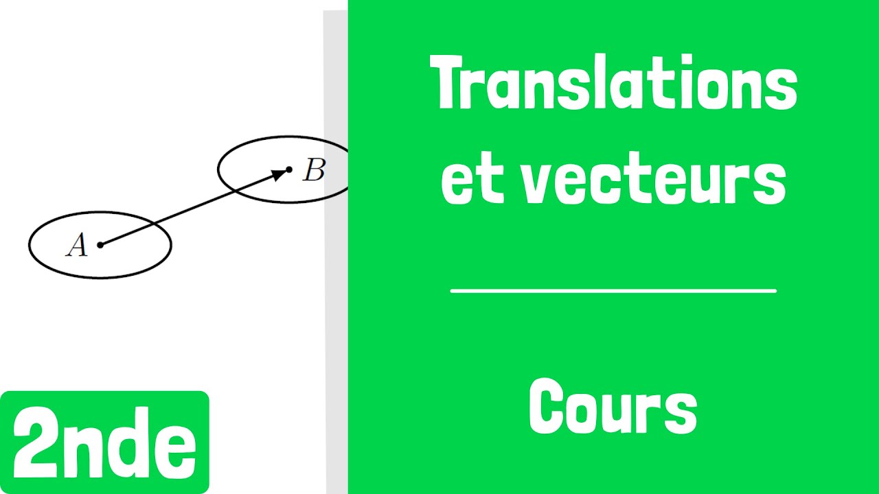 Cours : Translations et vecteurs - YouTube