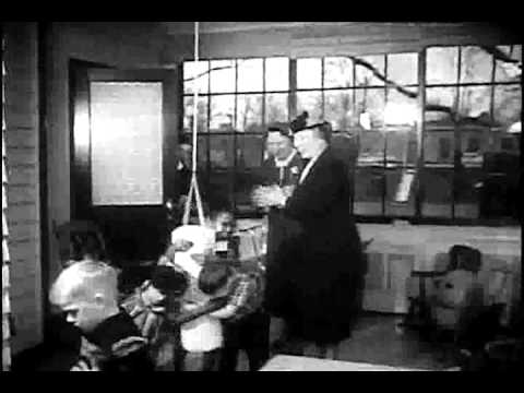 Helen Keller Visits A School