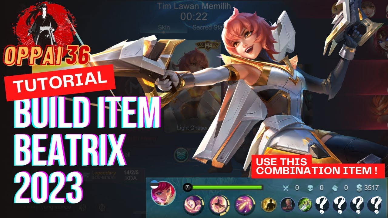 Build Item Beatrix | Tutorial and Gameplay Beatrix 2023 (Mobile Legends Bang - Bang) - YouTube