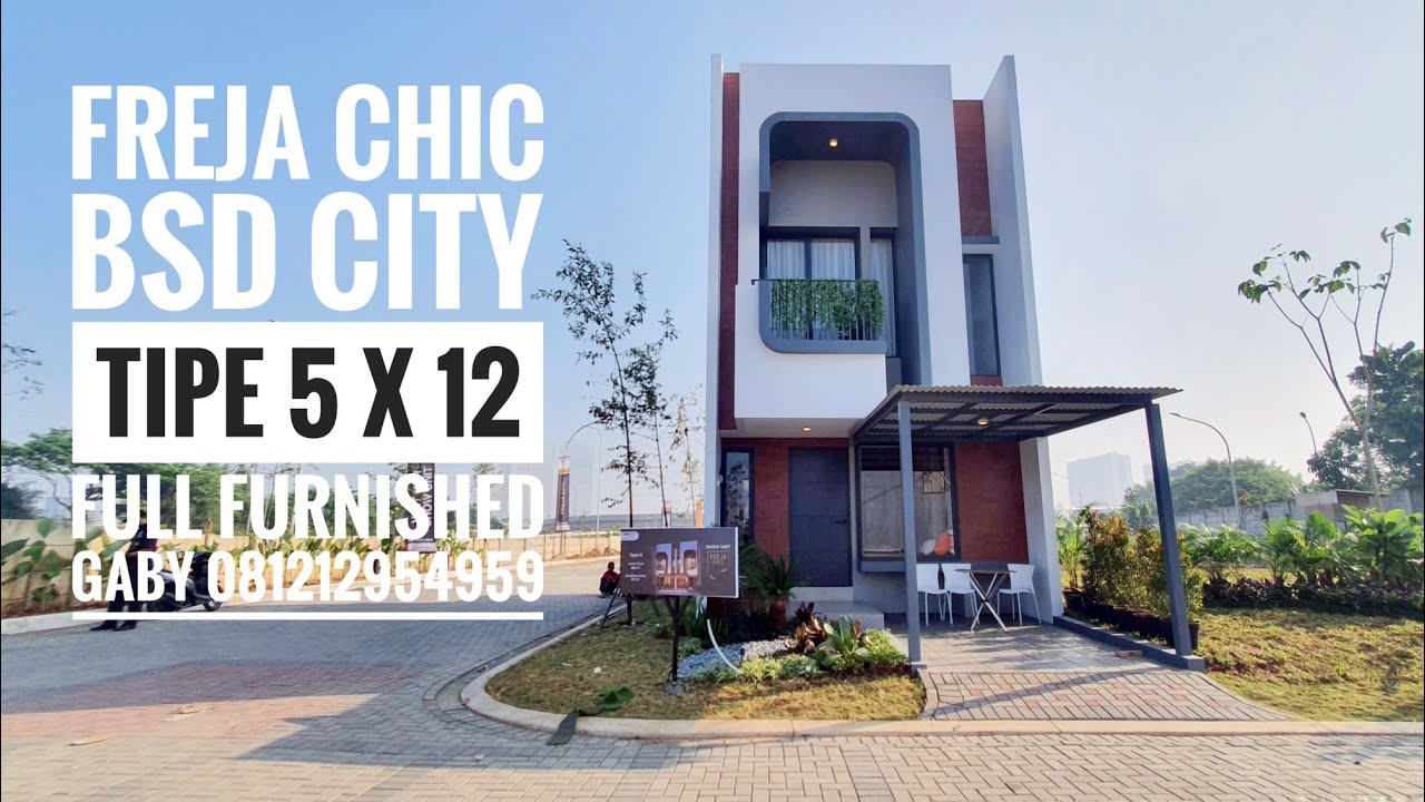 🔴Review Show Unit FREJA CHIC 5 X 12 BSD CITY Full Furnished Pindah Bawa ...