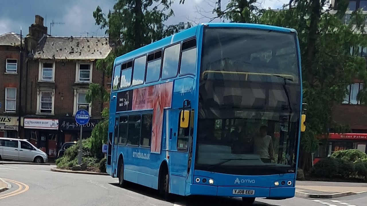 *new bus, Nice ride* on arriva Volvo B9TL optare Olympus 4114 in arriva ...