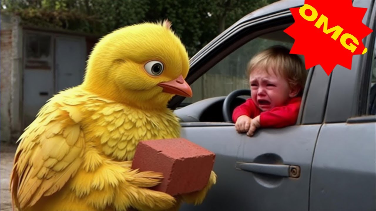 Tiny Yellow Chick SAVES Baby's Life! Chick Unlocks Car to Save Trapped# ...