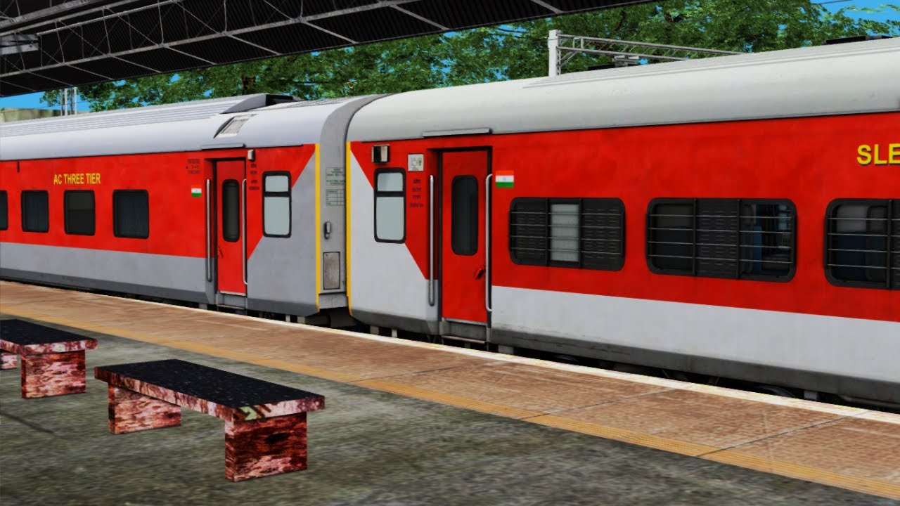 LHB Express Train Journey || Railworks || Trainsimulatorclassic - YouTube