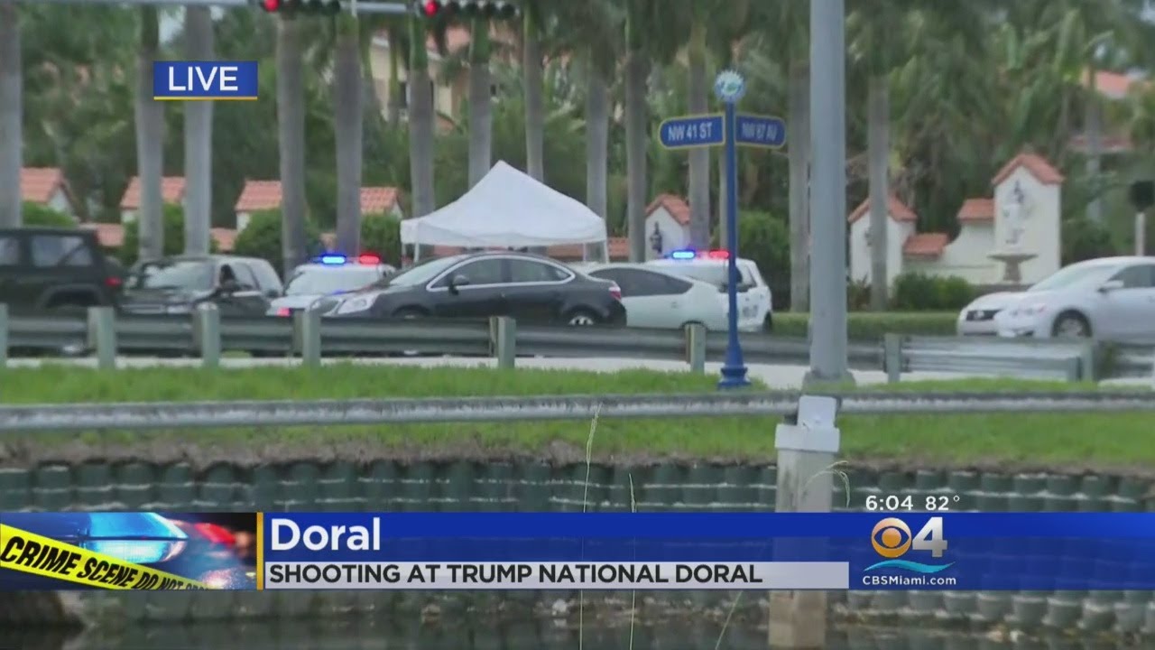 CBS4 News Ted Scouten On Shooting At Trump National Doral - YouTube