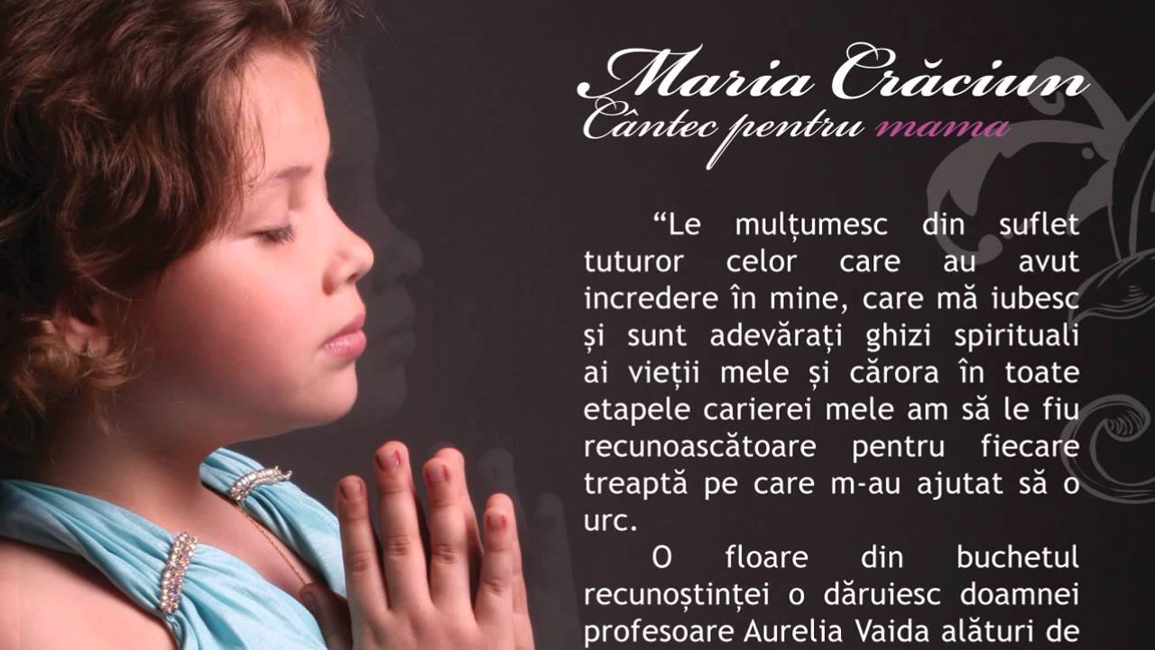 Maria Craciun - Ave Maria - YouTube