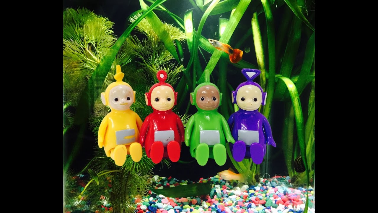 TELETUBBIES TOYS New Fish Tank! - YouTube