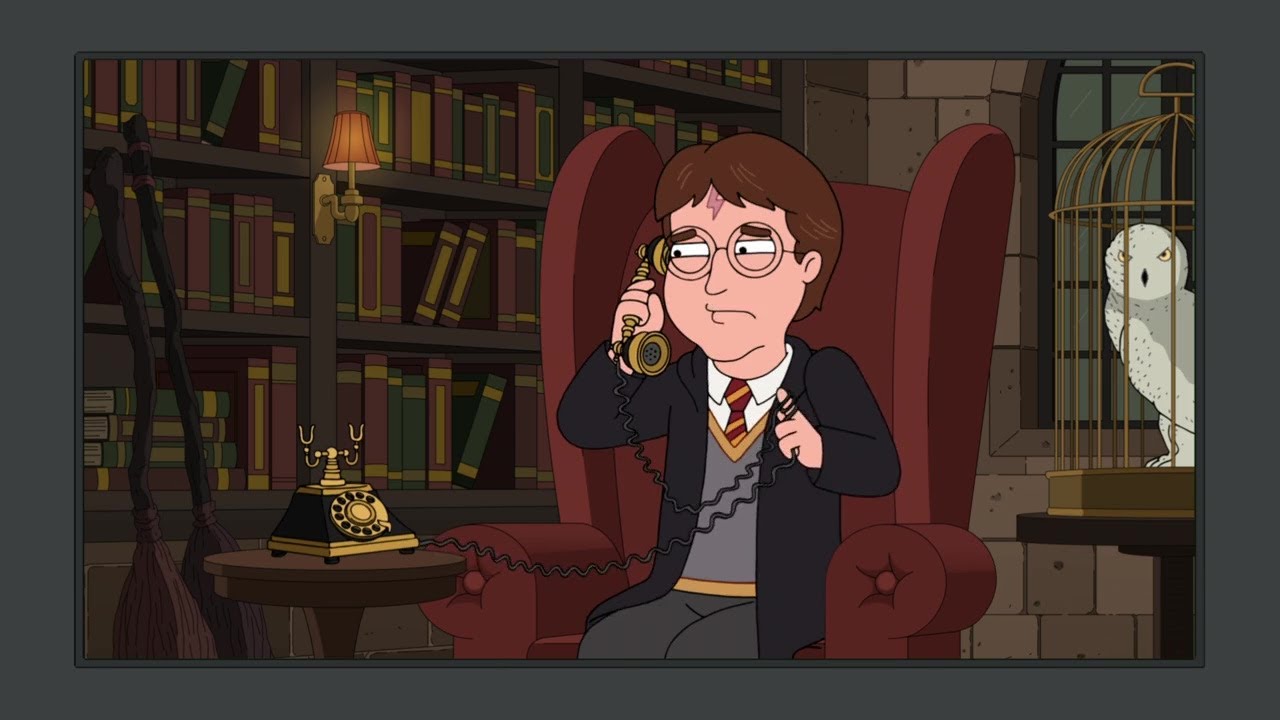 Family Guy - Harry Potter and the Phone Call of Awkwardness - YouTube
