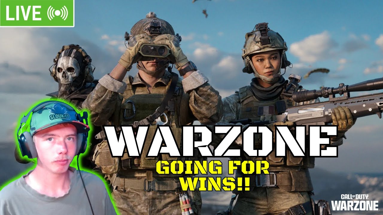 🔴LIVE🔴 Playing Warzone Season 5!!! going for wins!! - YouTube