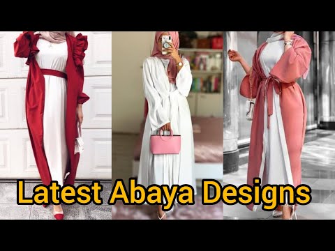 Latest top trending Abaya designs  | New fashionable designs | elegant looks