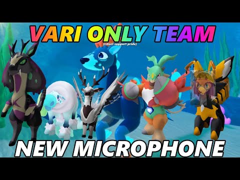 Vari evolution team in Loomian Legacy + MICROPHONE - YouTube