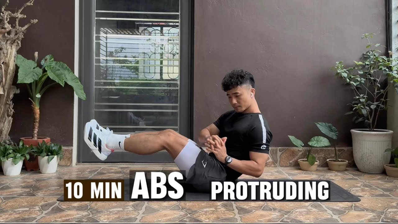 10 MIN SIX PACK ABS PROTRUDING | Focus Ab Control Workout - YouTube