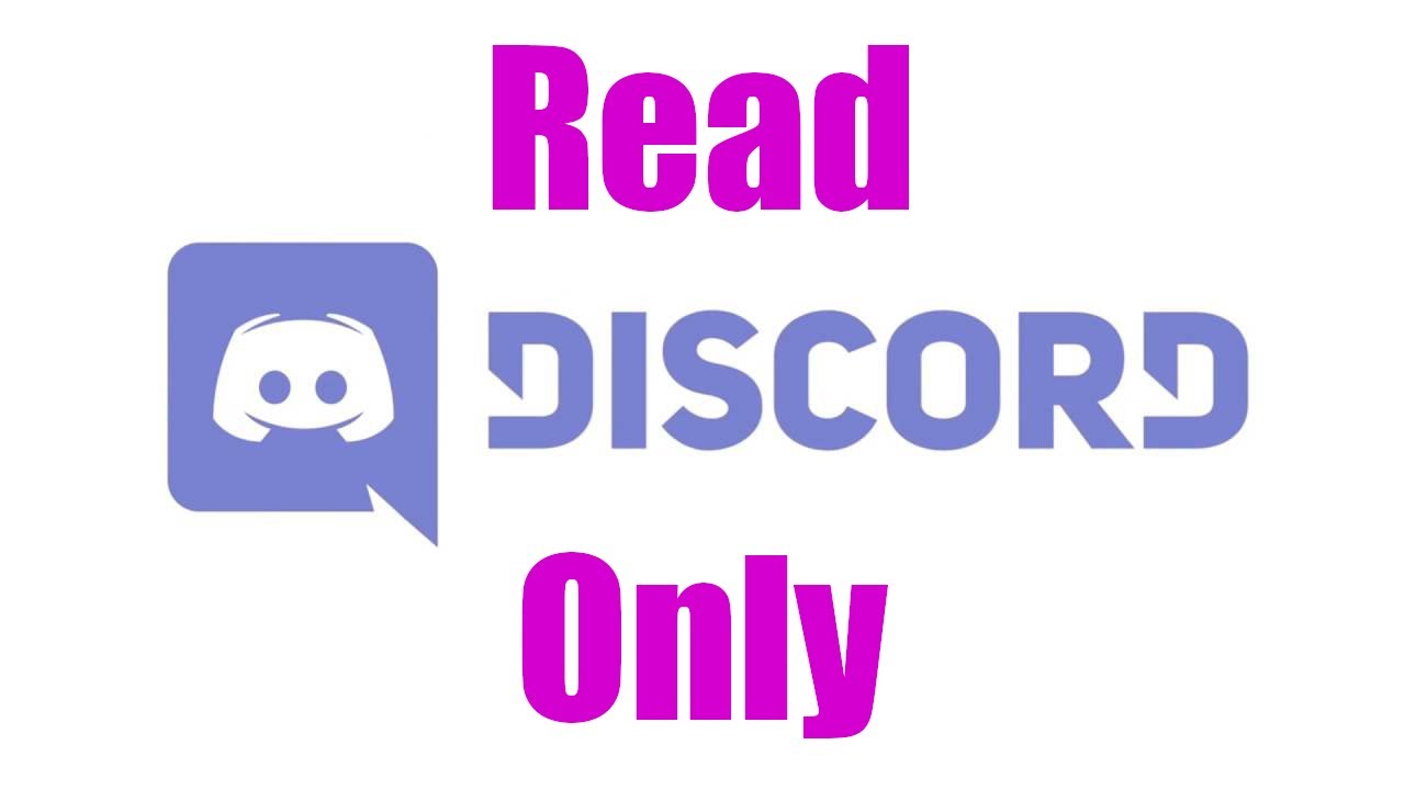 How To: Create a Read Only Text Channel in Discord - YouTube