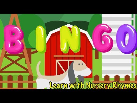 Learn with Nursery Rhymes Bingo was his name o - YouTube