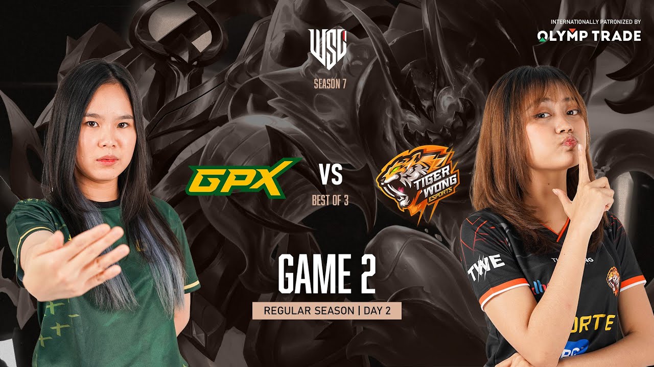 GPX BASRENG VS TIGER WONG SIREN - GAME 2 | WSL S7 REGULAR SEASON - DAY ...