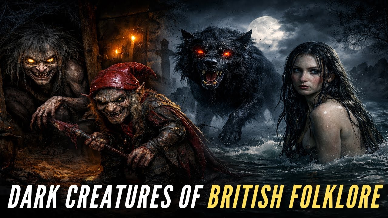 Dark Creatures of British Folklore - YouTube