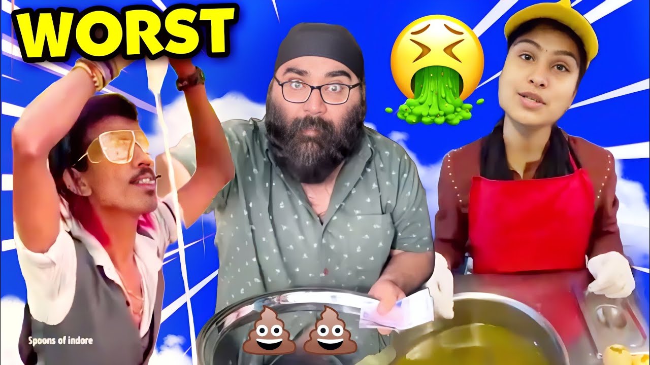 WORST STREET FOOD OF INDIA | VIRAL FOOD VLOGGERS ROAST - YouTube