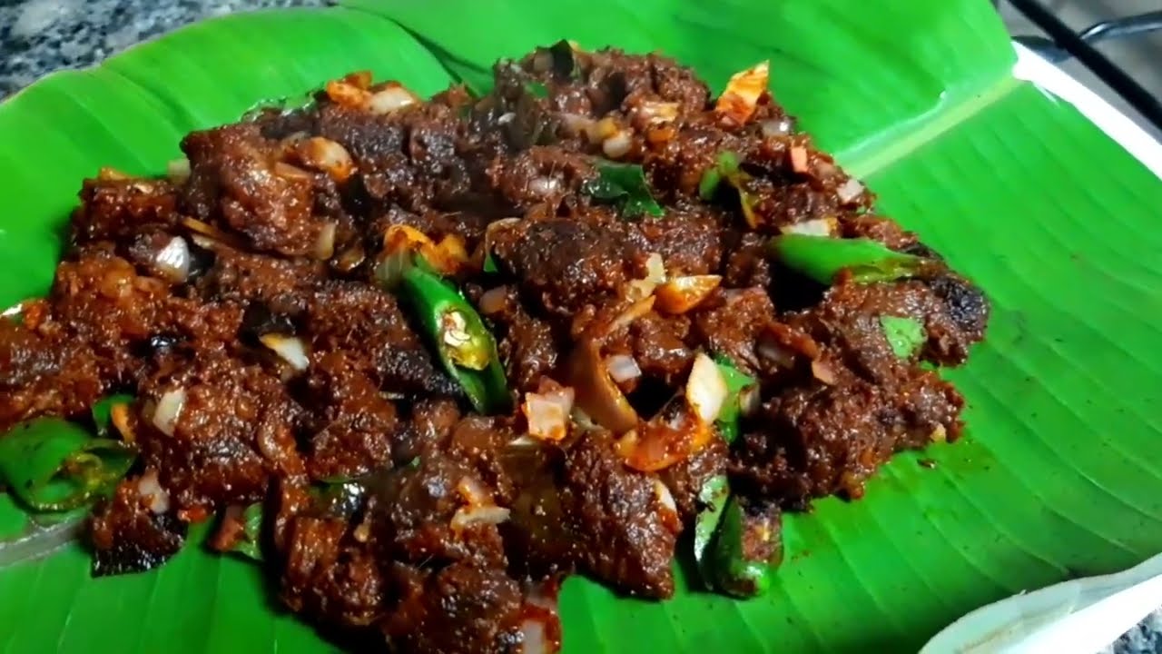 നാടൻ ബീഫ് റോസ്റ്റ് /Nadan beef Roast Kerala Style. - YouTube