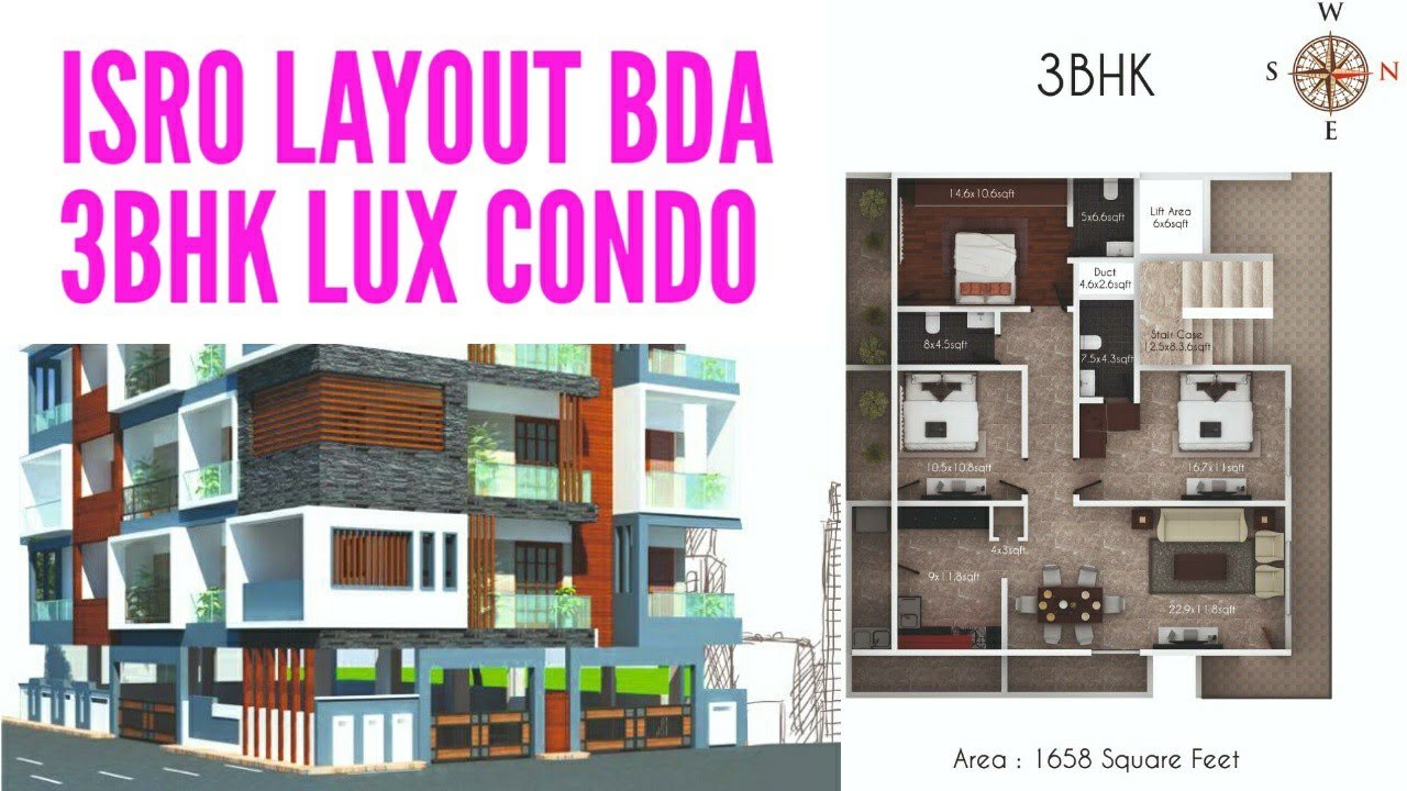 ISRO Layout 3BHK Premium Condo Sale | Bangalore South - YouTube