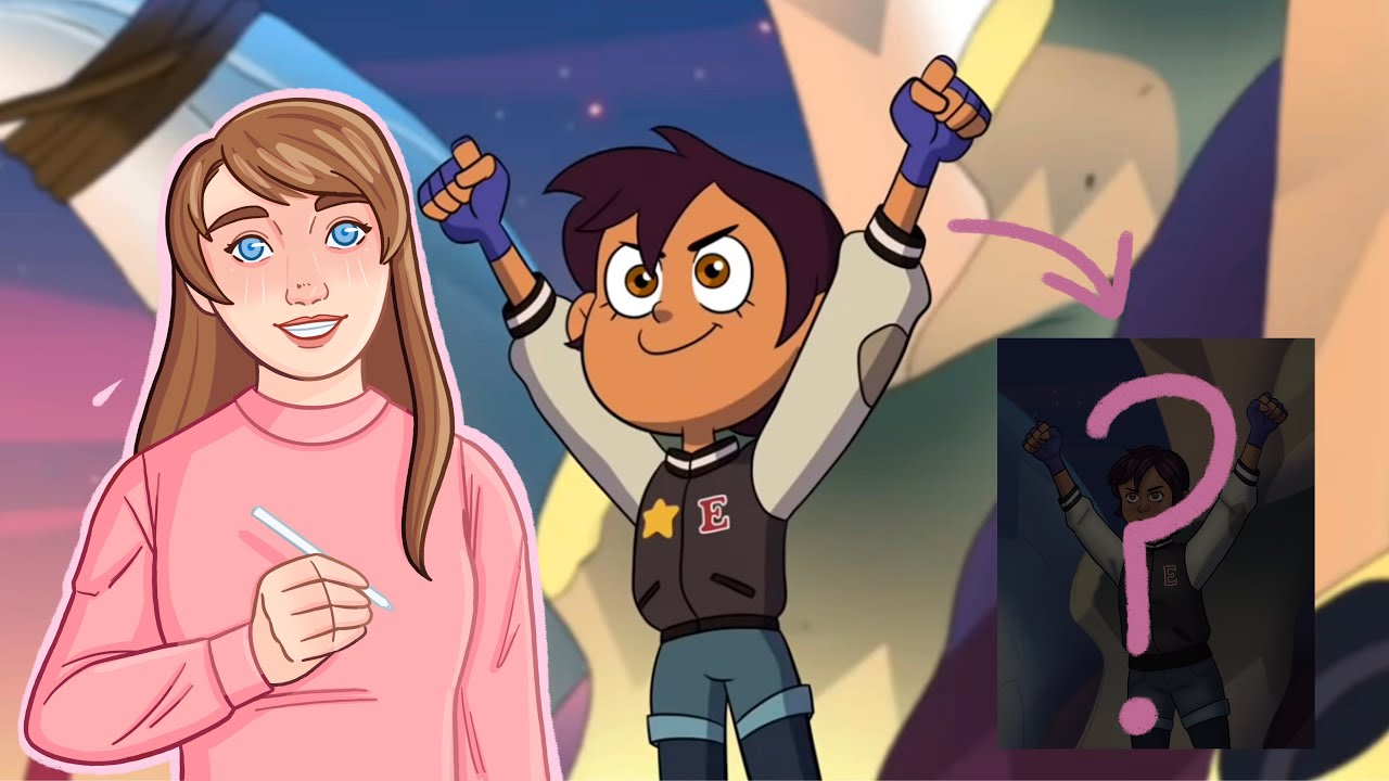 Luz Reaching Out Redraw | Owl House Season 2 - YouTube