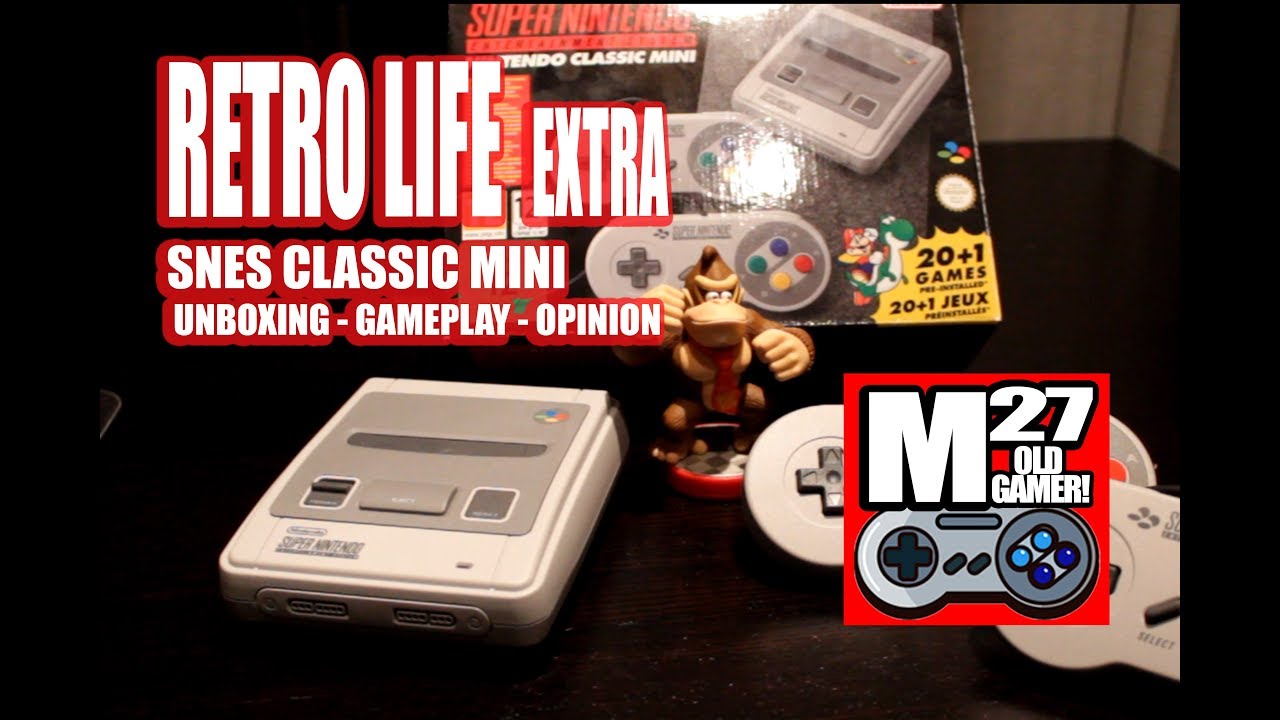RETRO LIFE EXTRA! - Snes Classic Mini - Unboxing - Gameplay y opinión ...