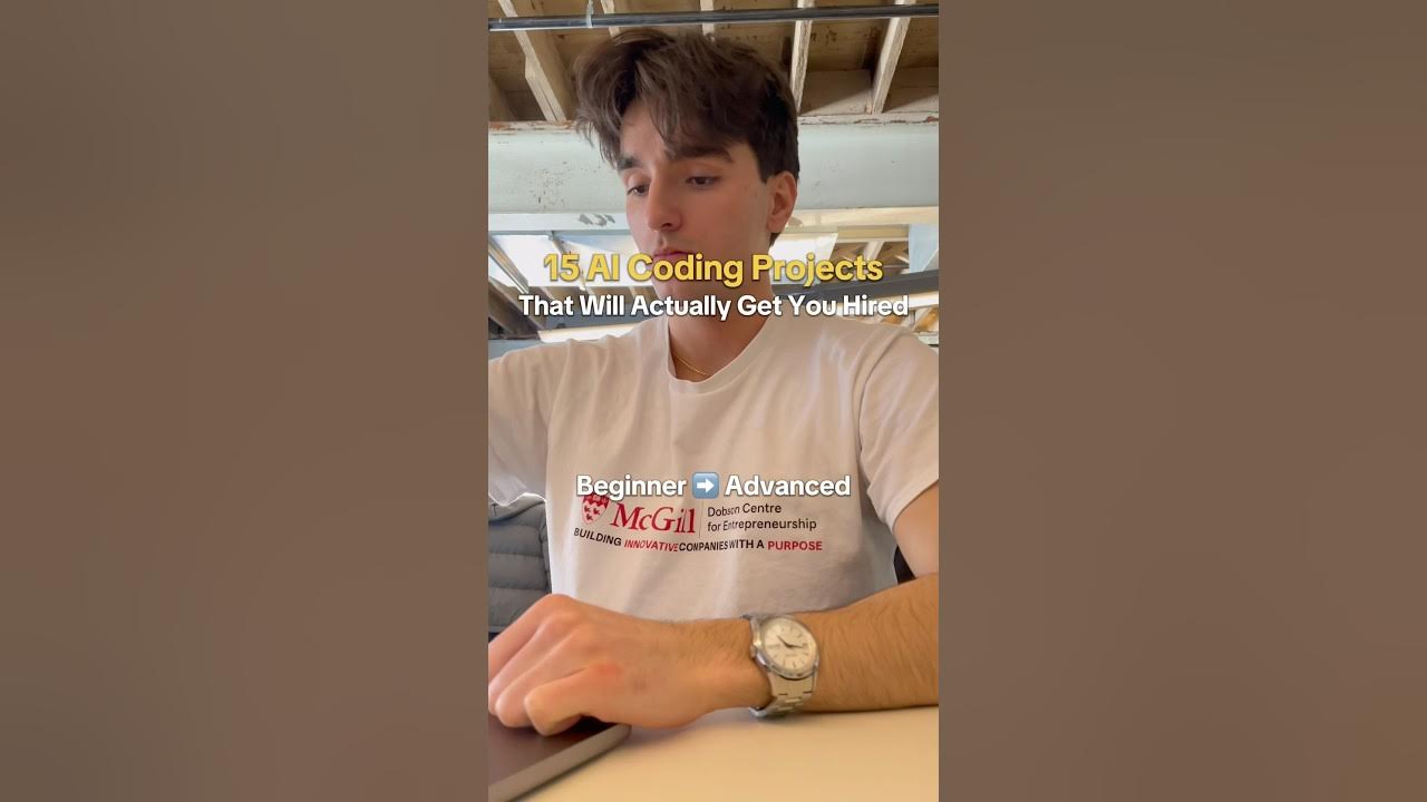 15 AI Coding Projects To Get Hired (Beginner ️ Advanced) - YouTube
