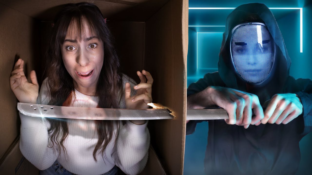 Extreme Hide and Seek in Boxes! (Challenger Series) - YouTube