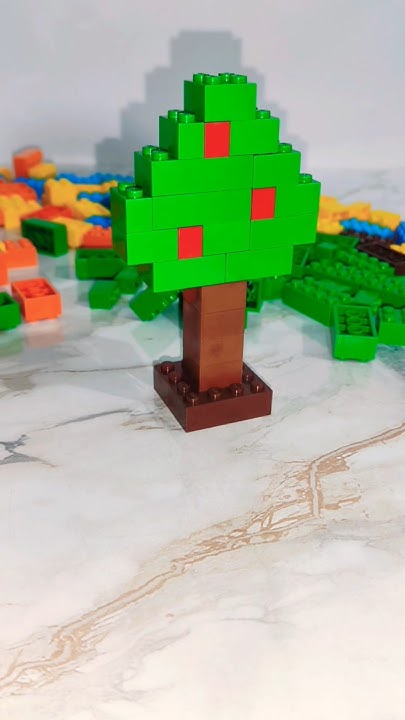 Lego Tree | Building Blocks Tree| ASMR sound | LEGO Bricks ASMR #asmr # ...