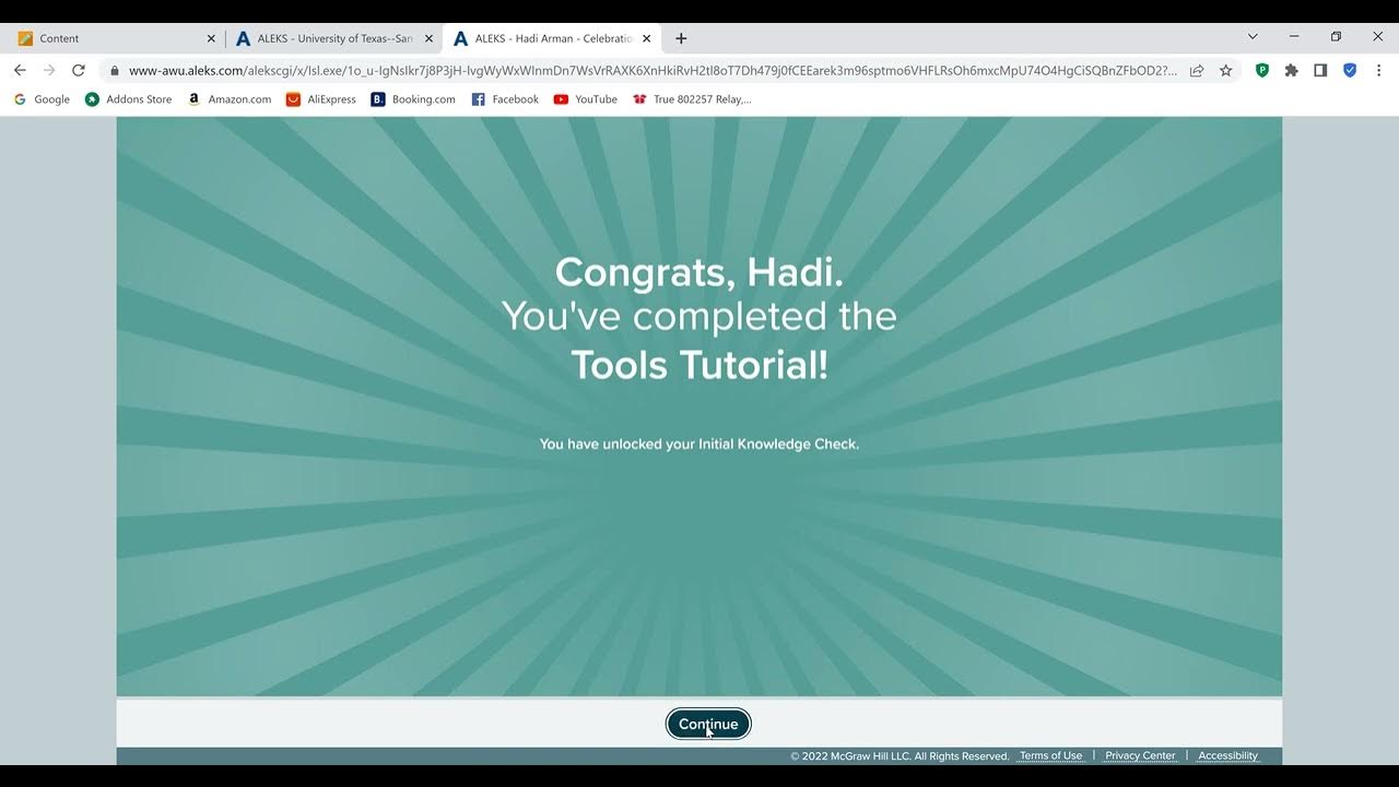 Introduction to Using ALEKS for the first time. - YouTube